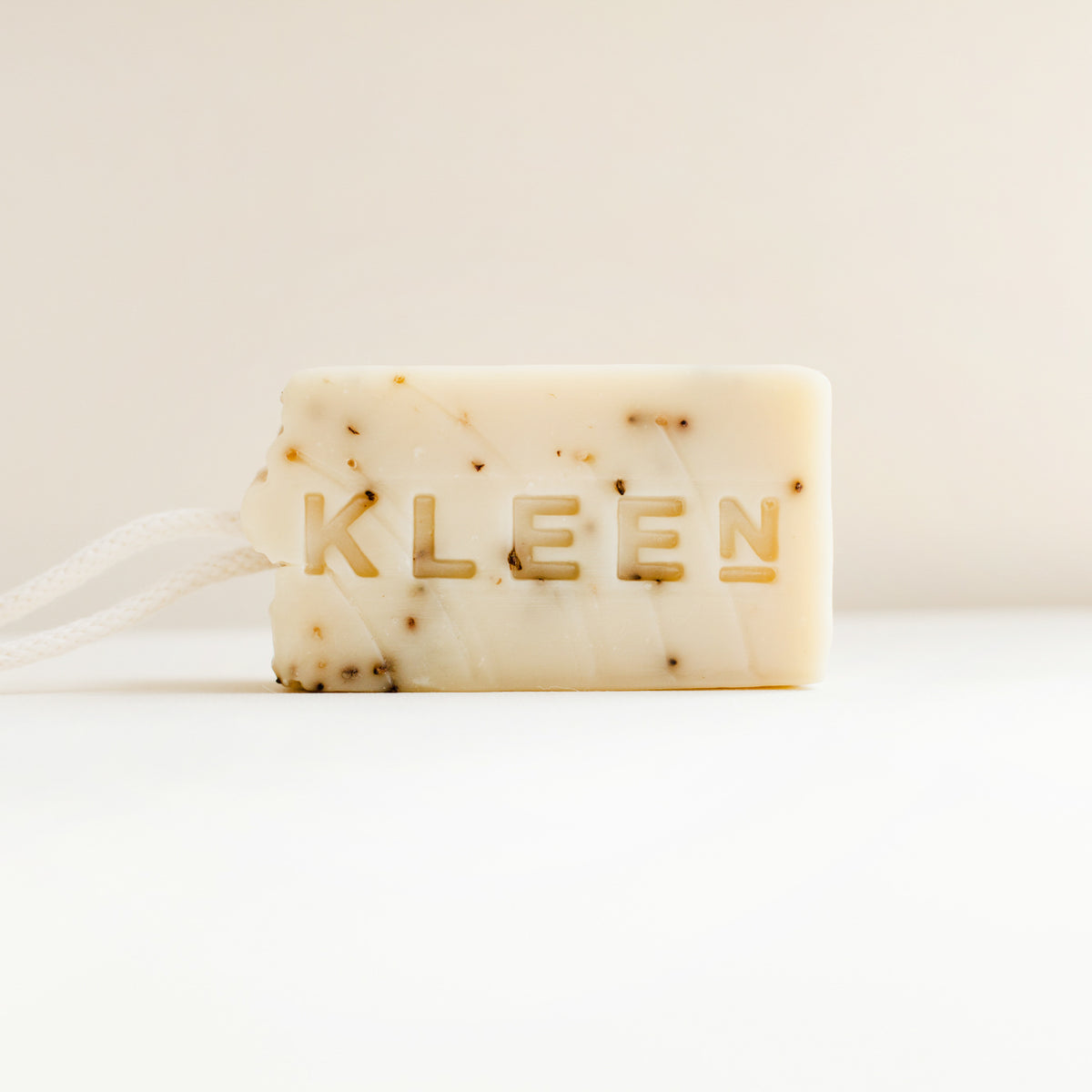 Lavender Love Calming Soap On A Rope With Kaolin Clay Orange And