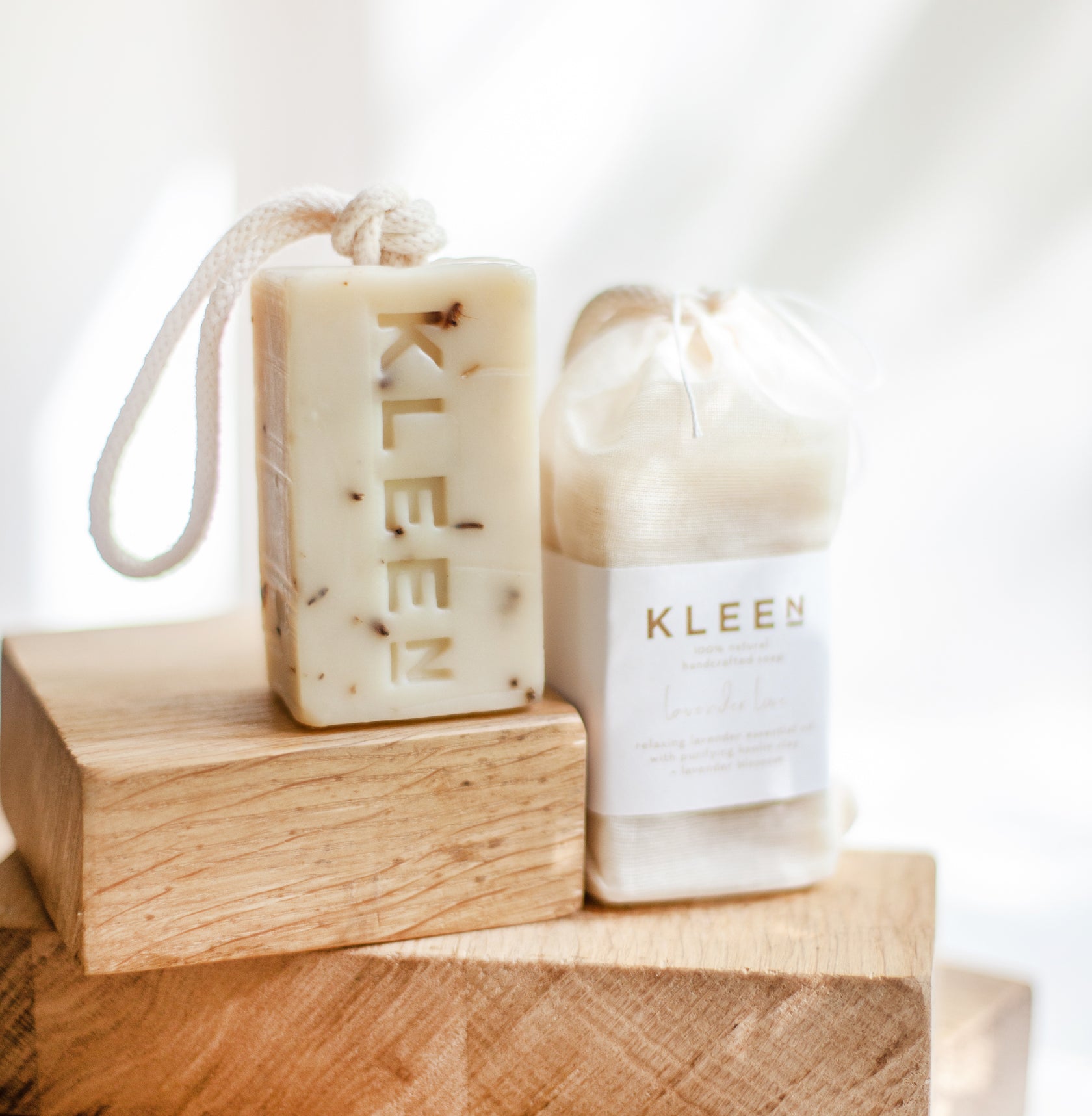 Kleensoaps - 100% natural vegan soap on a rope made in the UK ...