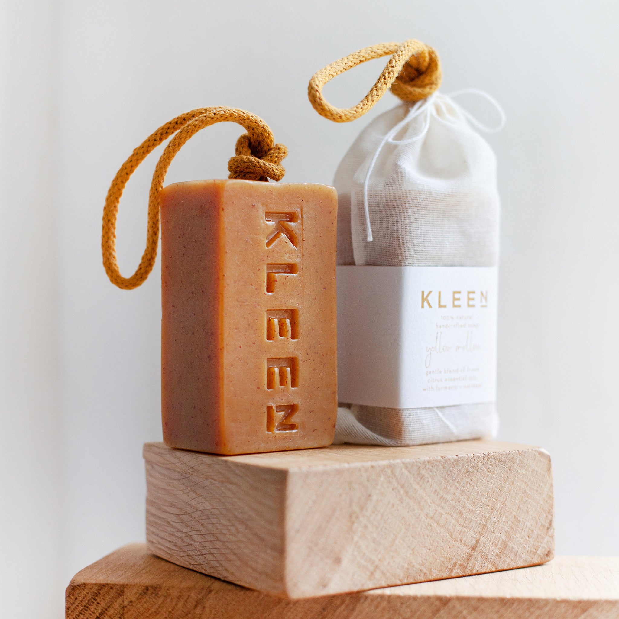 Natural, Vegan Soap on a Rope made in the UK – Kleensoaps